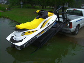 AmeriDeck Hydraulic Loading & Motorcycle Towing System \| Pinto Metal Fab